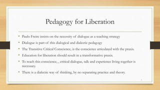 Introduction to paulo freire | PPTX