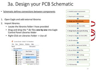 Introduction to PCB Design (Eagle) | PPTX