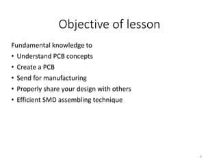 Introduction to PCB Design (Eagle) | PPTX
