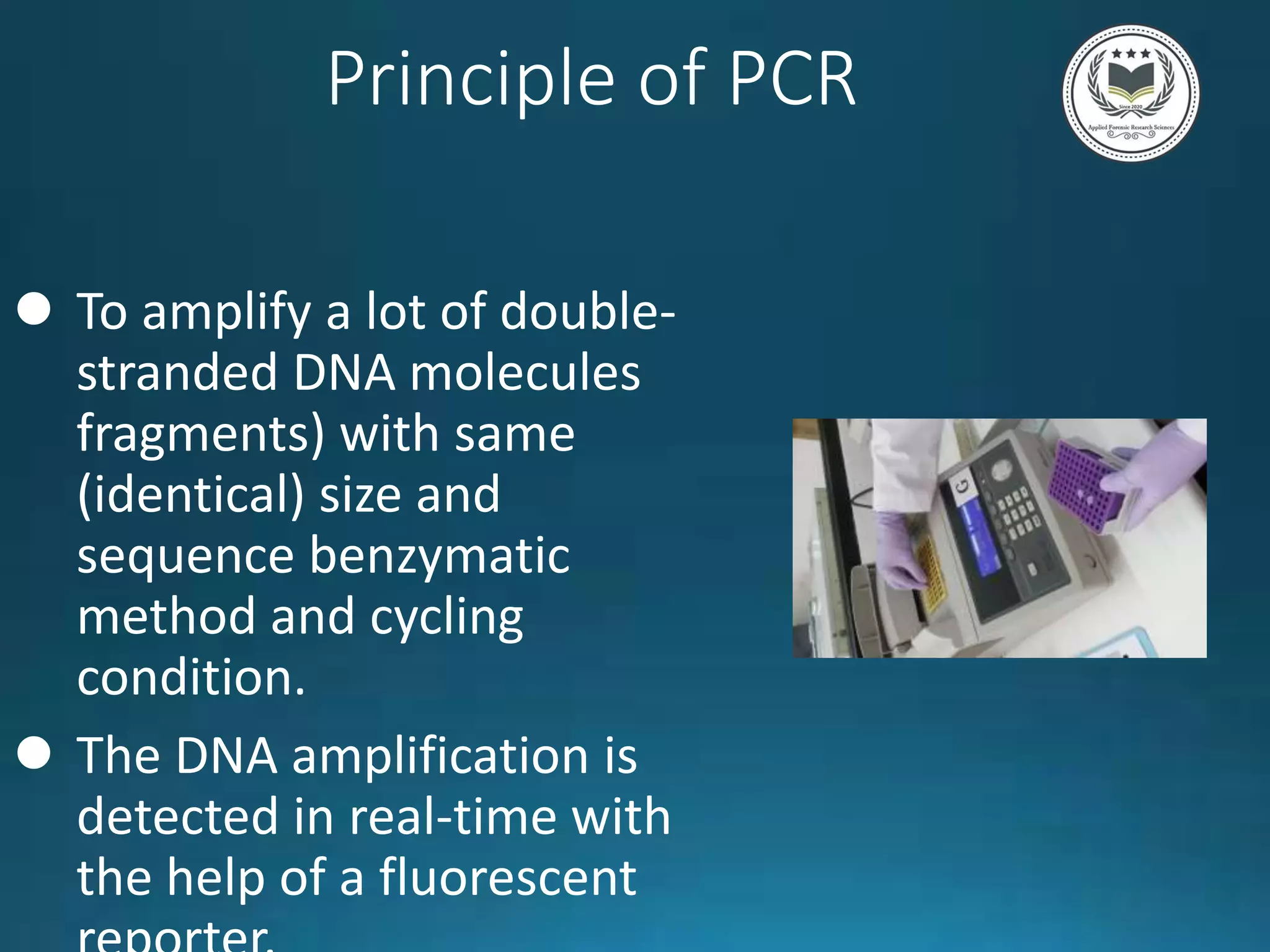 Introduction to PCR technique | PPTX