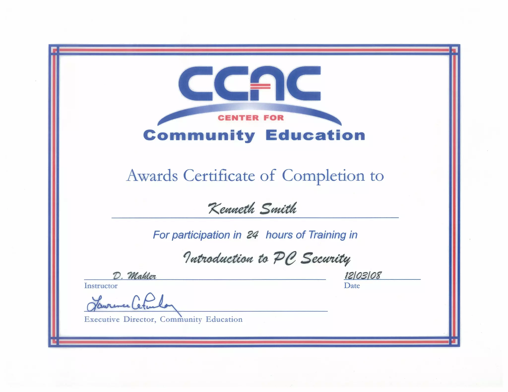 Introduction To Pc Security December2008 Ken | PDF