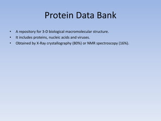 Introduction to pdb | PPTX