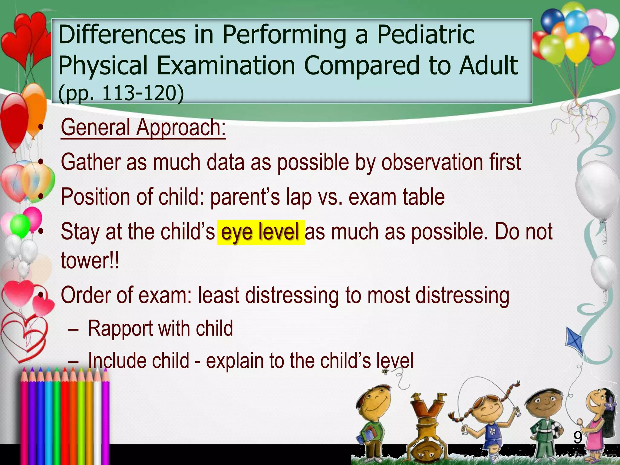 Introduction to pediatric nursing nurs 3340 | PPTX