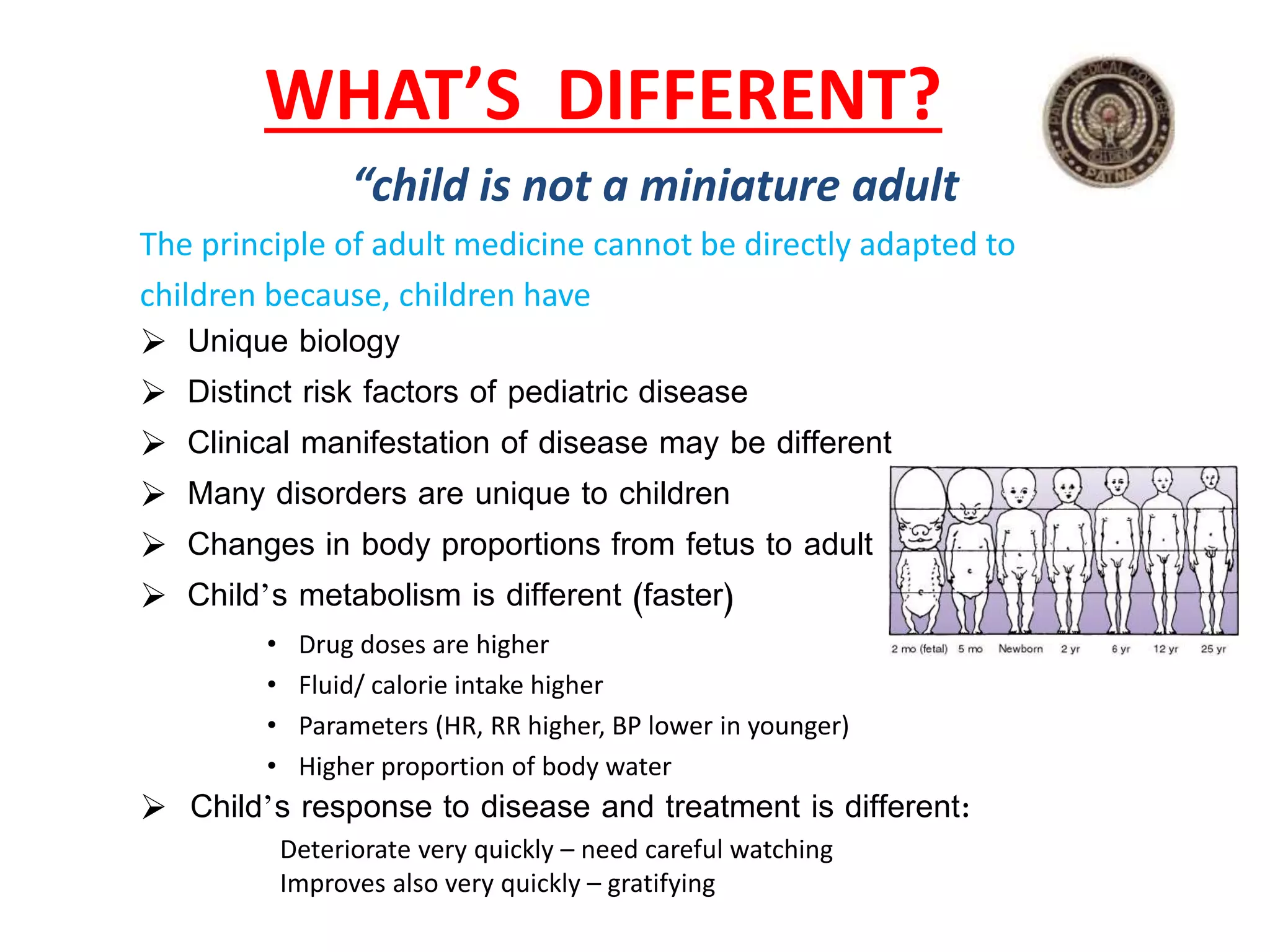 Introduction to pediatrics | PPTX