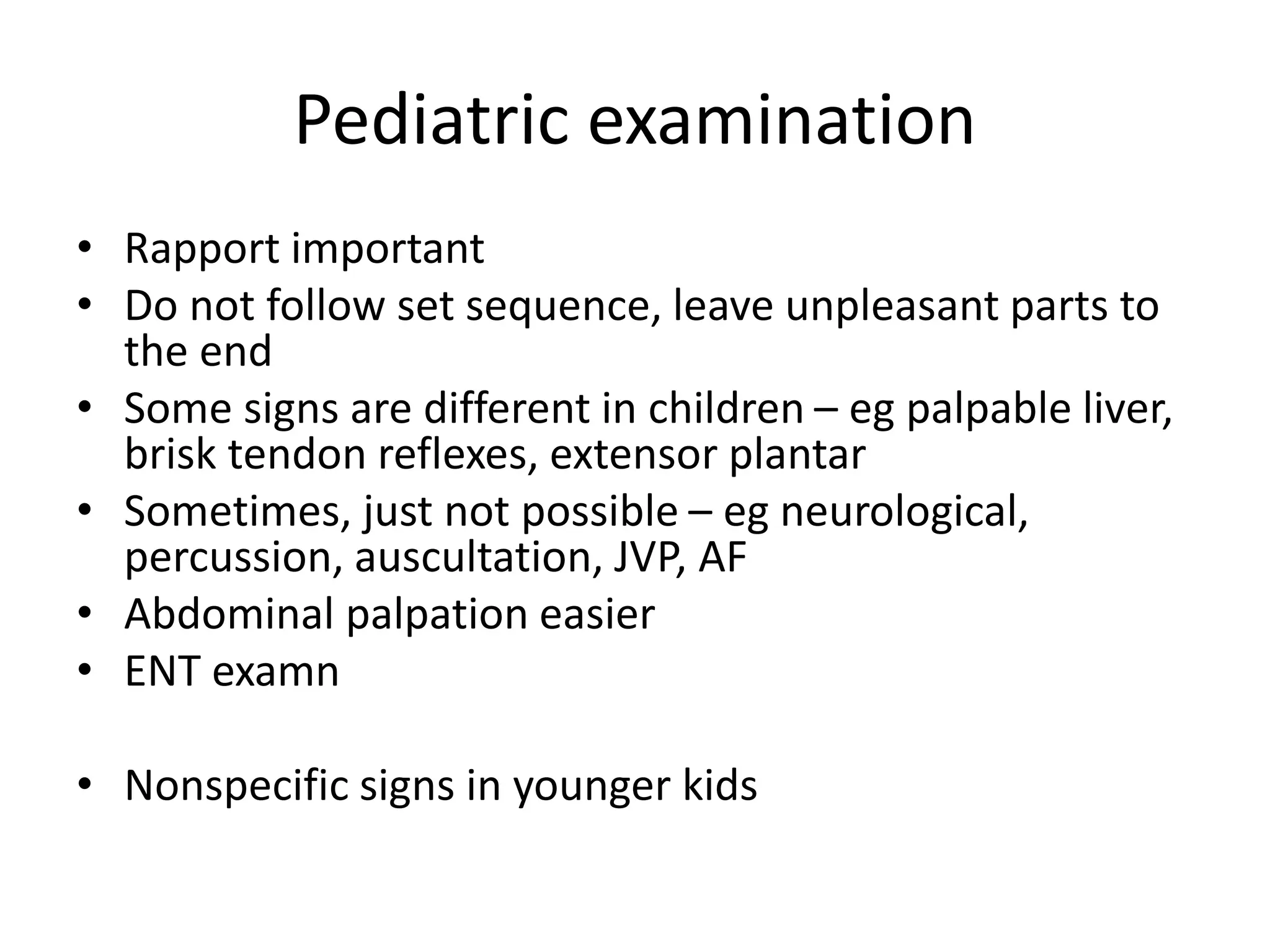 Introduction of Pediatrics stas and information | PPTX