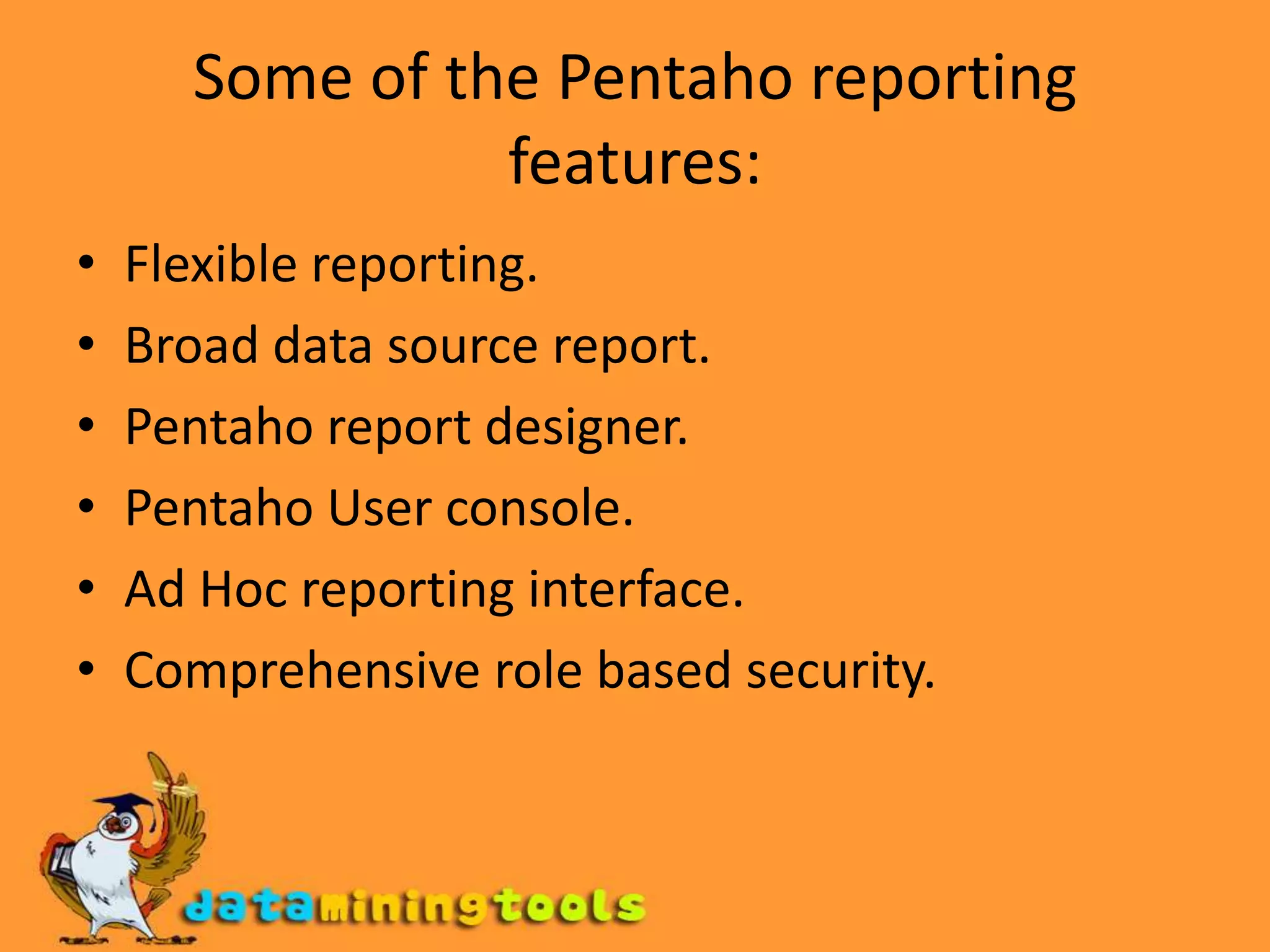 Introduction To Pentaho | PPTX