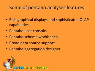 Introduction To Pentaho | PPTX