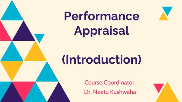 Introduction to Performance Appraisal.pptx