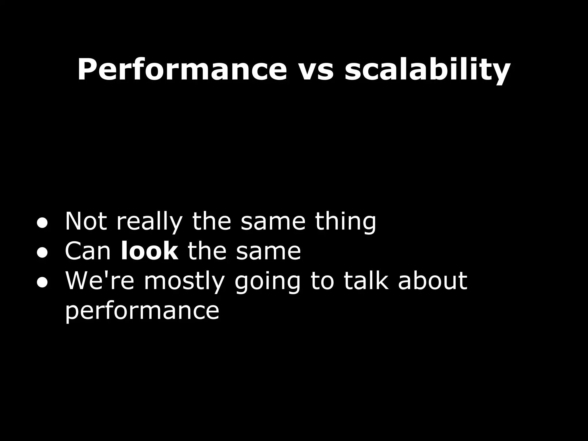 Introduction To Performance Tuning Perl Web Applications Ppt