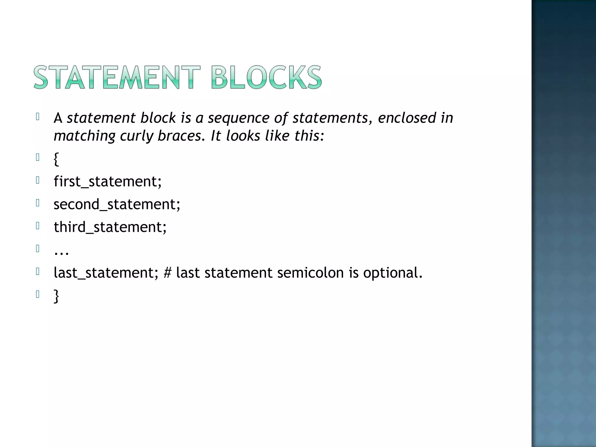 Introduction to perl_operators | PPT