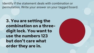 Permutation and Combination | PPTX