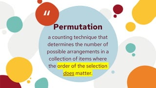 Permutation and Combination | PPTX