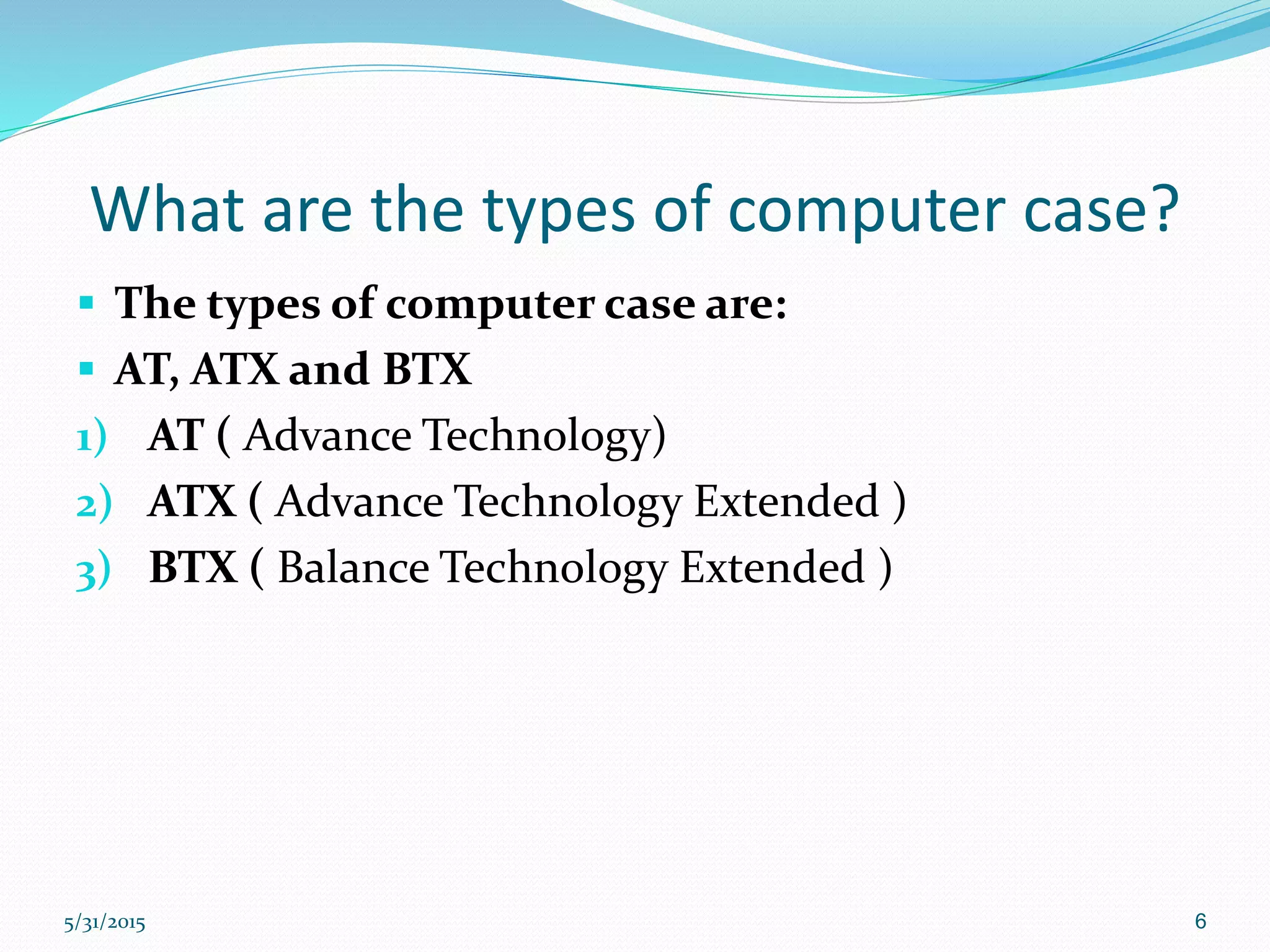 Introduction to personal computer | PPTX