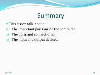 Introduction to personal computer | PPTX