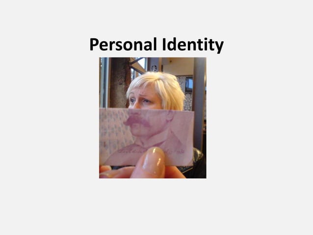 Introduction to personal identity 2012 | PPTX