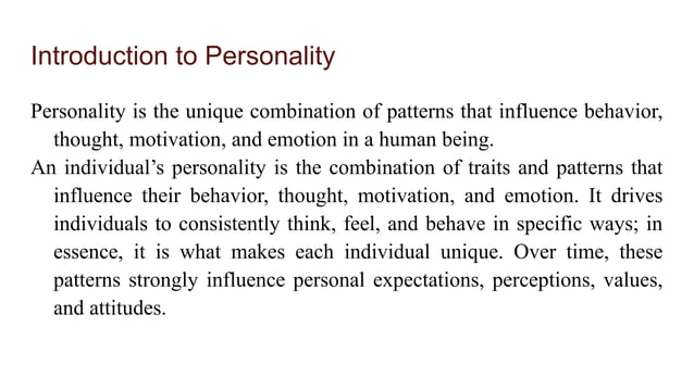 Introduction to Personality(personality ).pptx