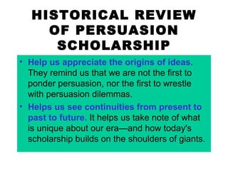 Introduction to persuasion | PPT