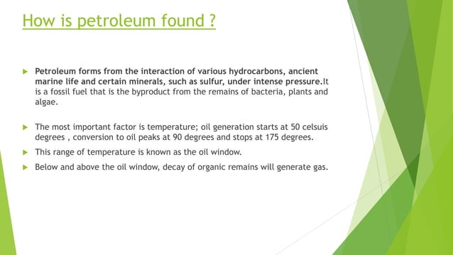 Introduction to petroleum industry | PPTX