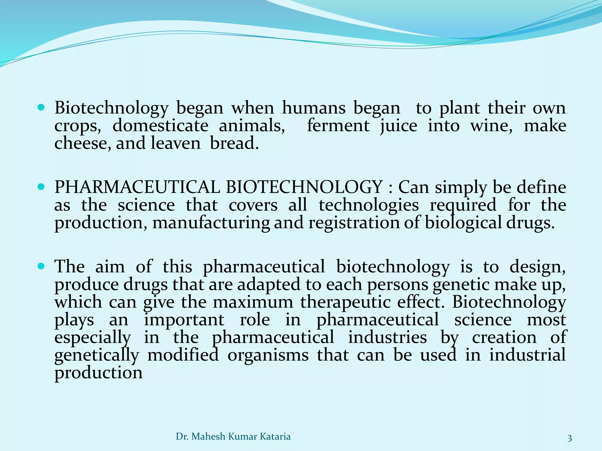 Introduction to Pharmaceutical Biotechnology | PDF