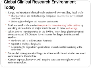 introduction to pharmaceutical industry clinical research | PPT