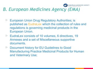 Introduction to pharmaceutical regulatory agencies | PDF