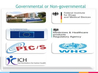 Introduction to pharmaceutical regulatory agencies | PDF