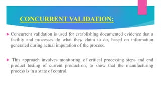 INTRODUCTION TO PHARMACEUTICAL VALIDATION SCOPE and MERITS OF ...