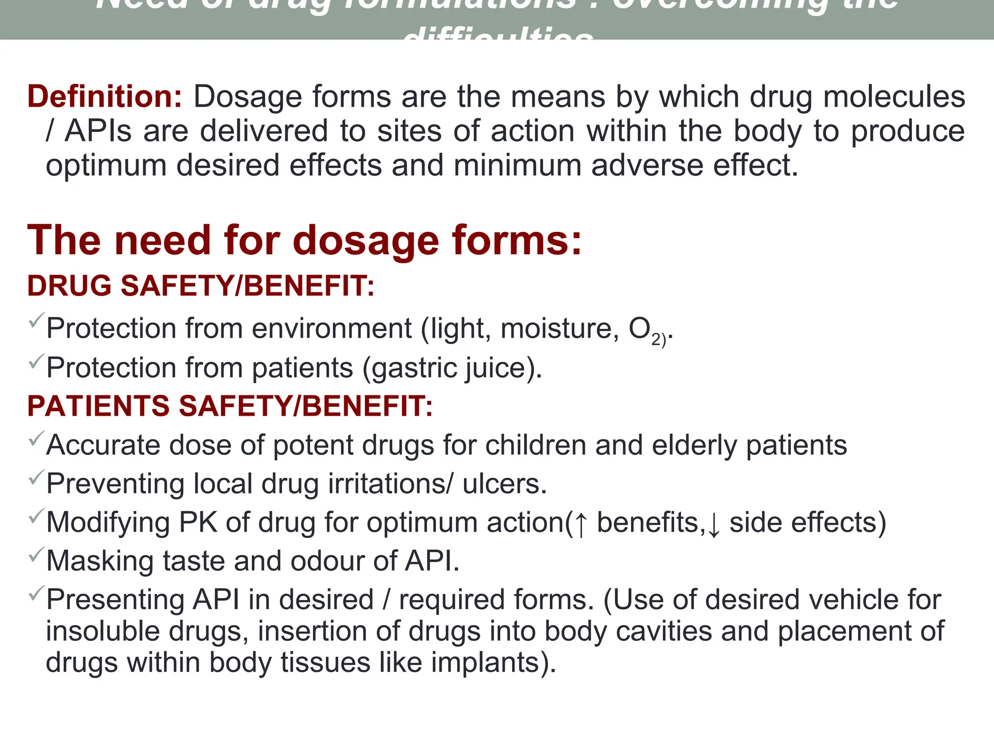 INTRODUCTION TO PHARMACEUTICS 1 (PHYSICAL PHARMACY-DOSAGE FORM DESIGN).ppt