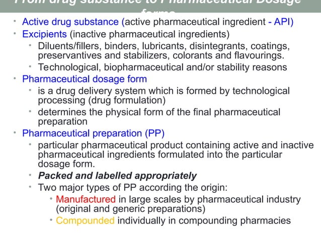 INTRODUCTION TO PHARMACEUTICS 1 (PHYSICAL PHARMACY-DOSAGE FORM DESIGN ...