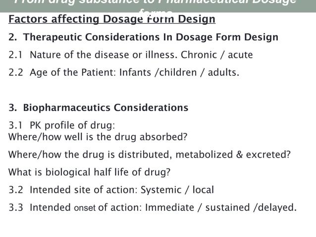 INTRODUCTION TO PHARMACEUTICS 1 (PHYSICAL PHARMACY-DOSAGE FORM DESIGN ...