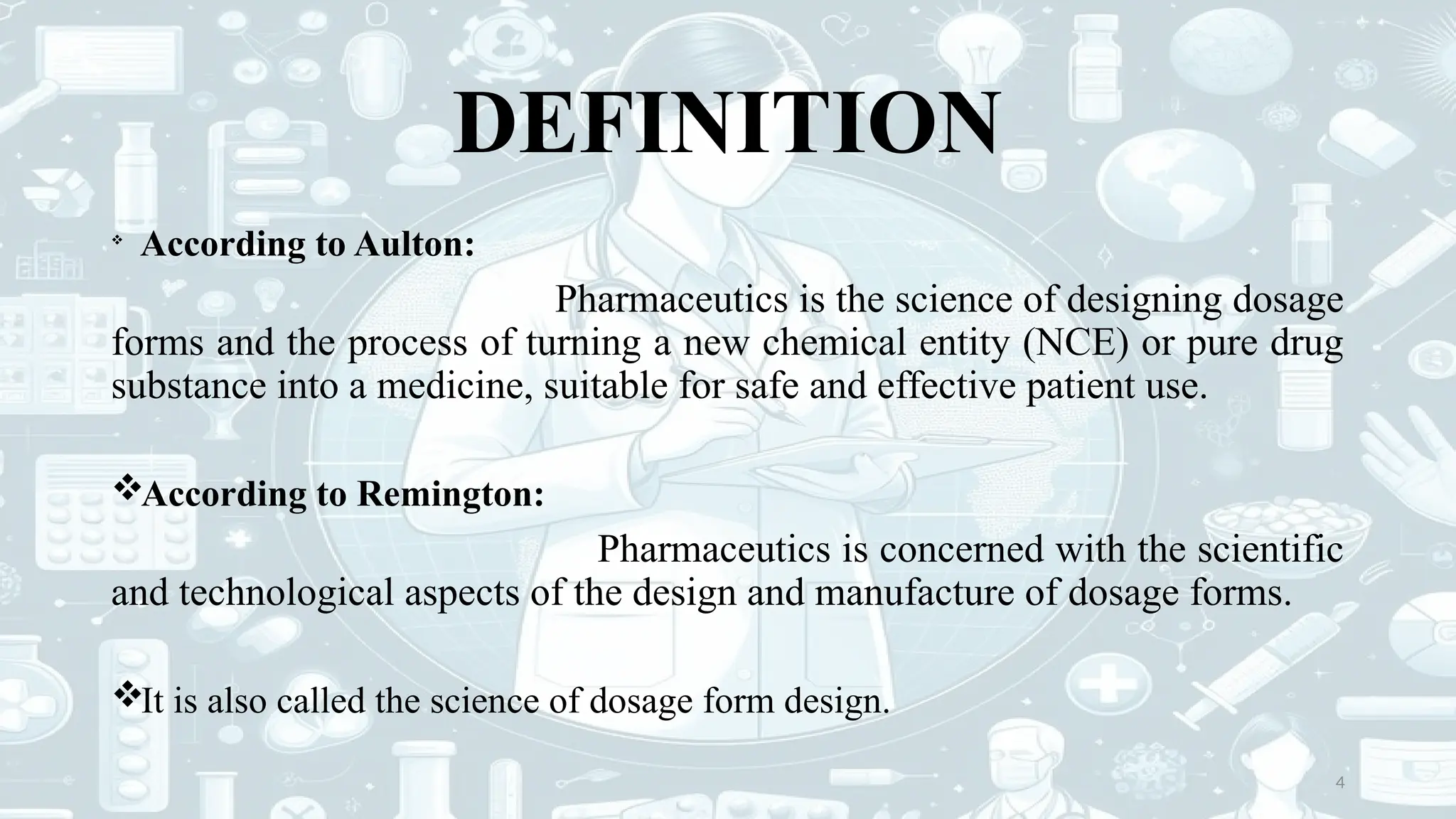 INTRODUCTION TO PHARMACEUTICS Dr. Aarzoo.pptx
