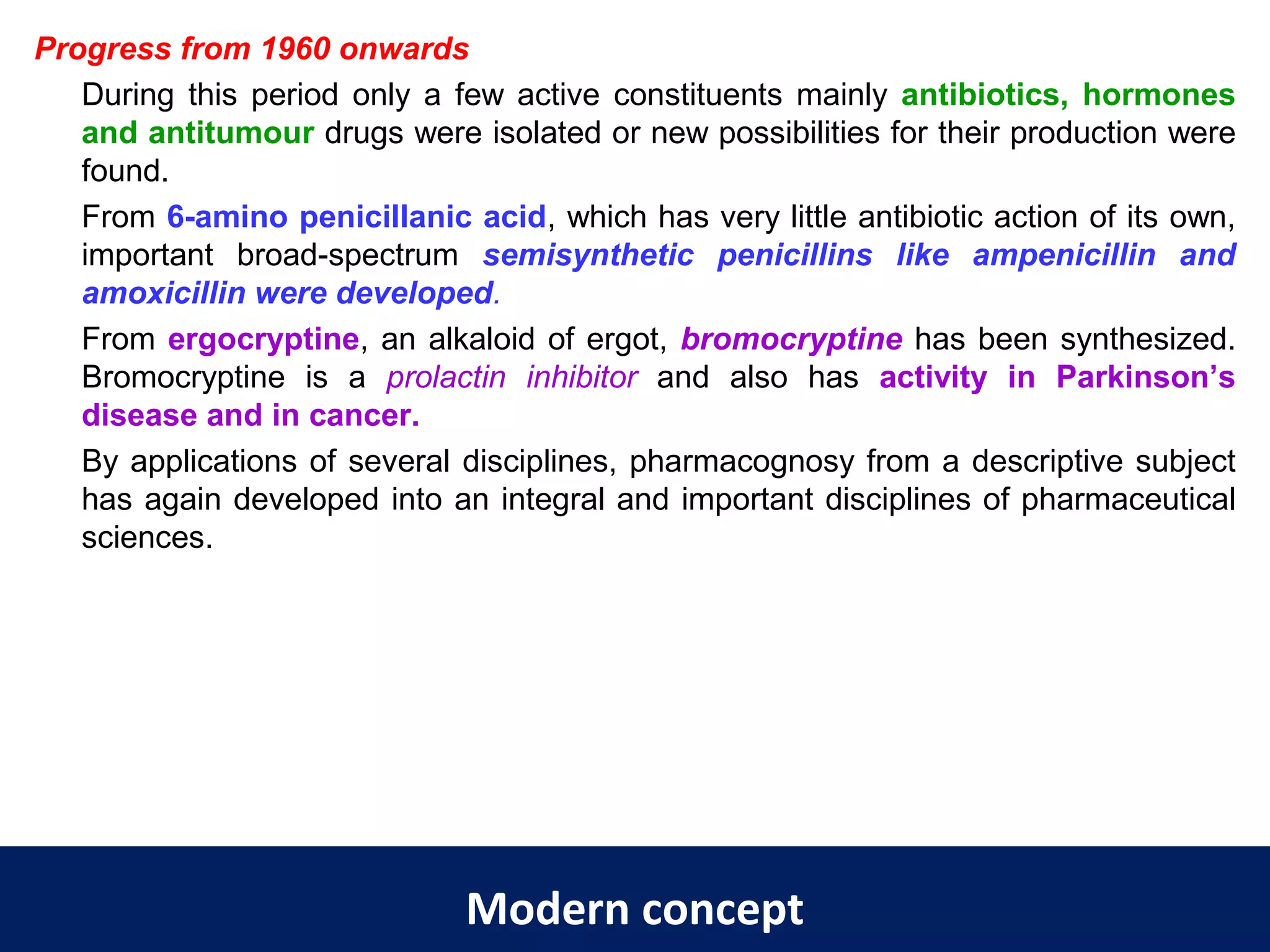 Introduction to Pharmacognosy | PPT