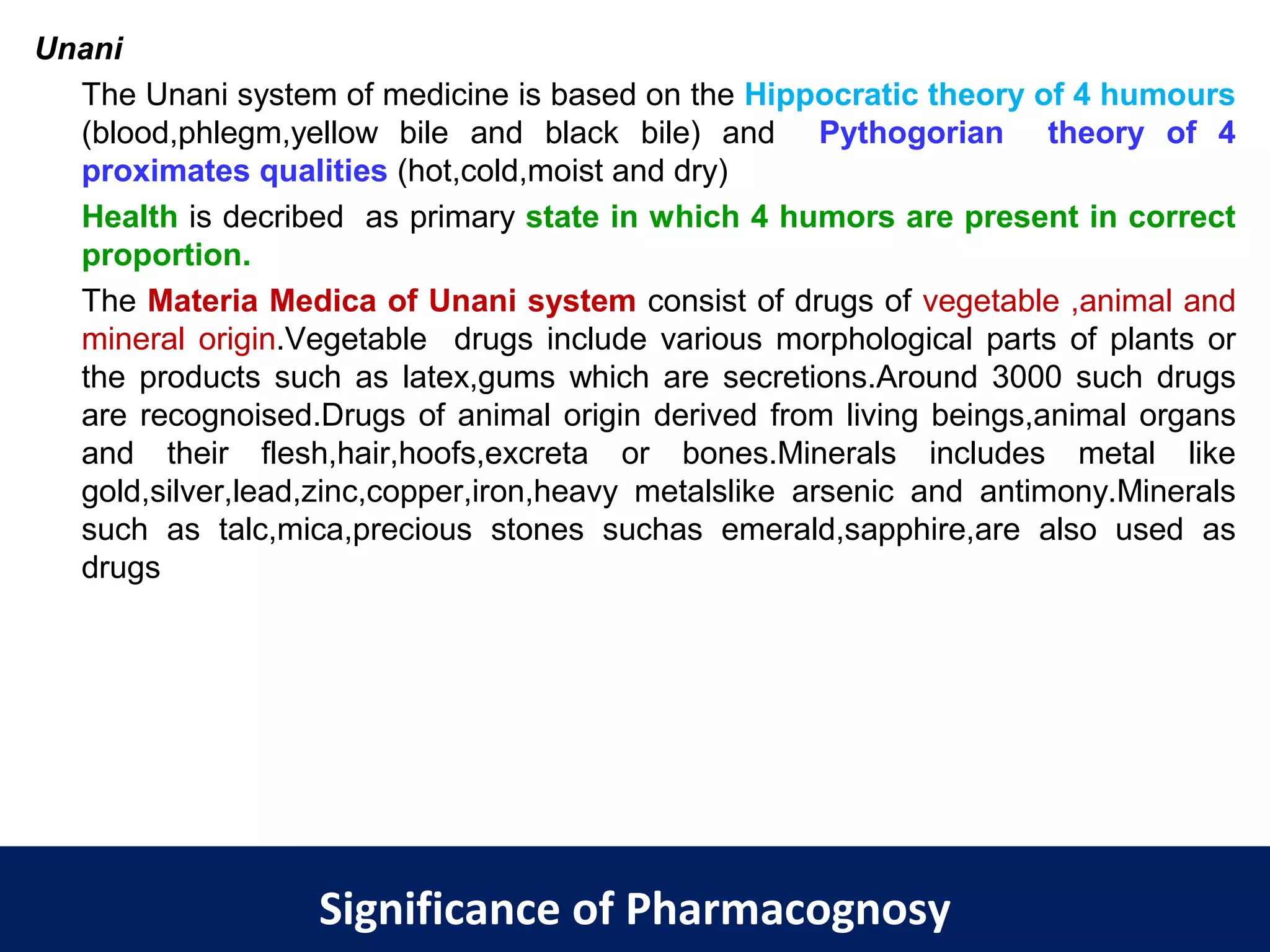 Introduction to Pharmacognosy | PPT