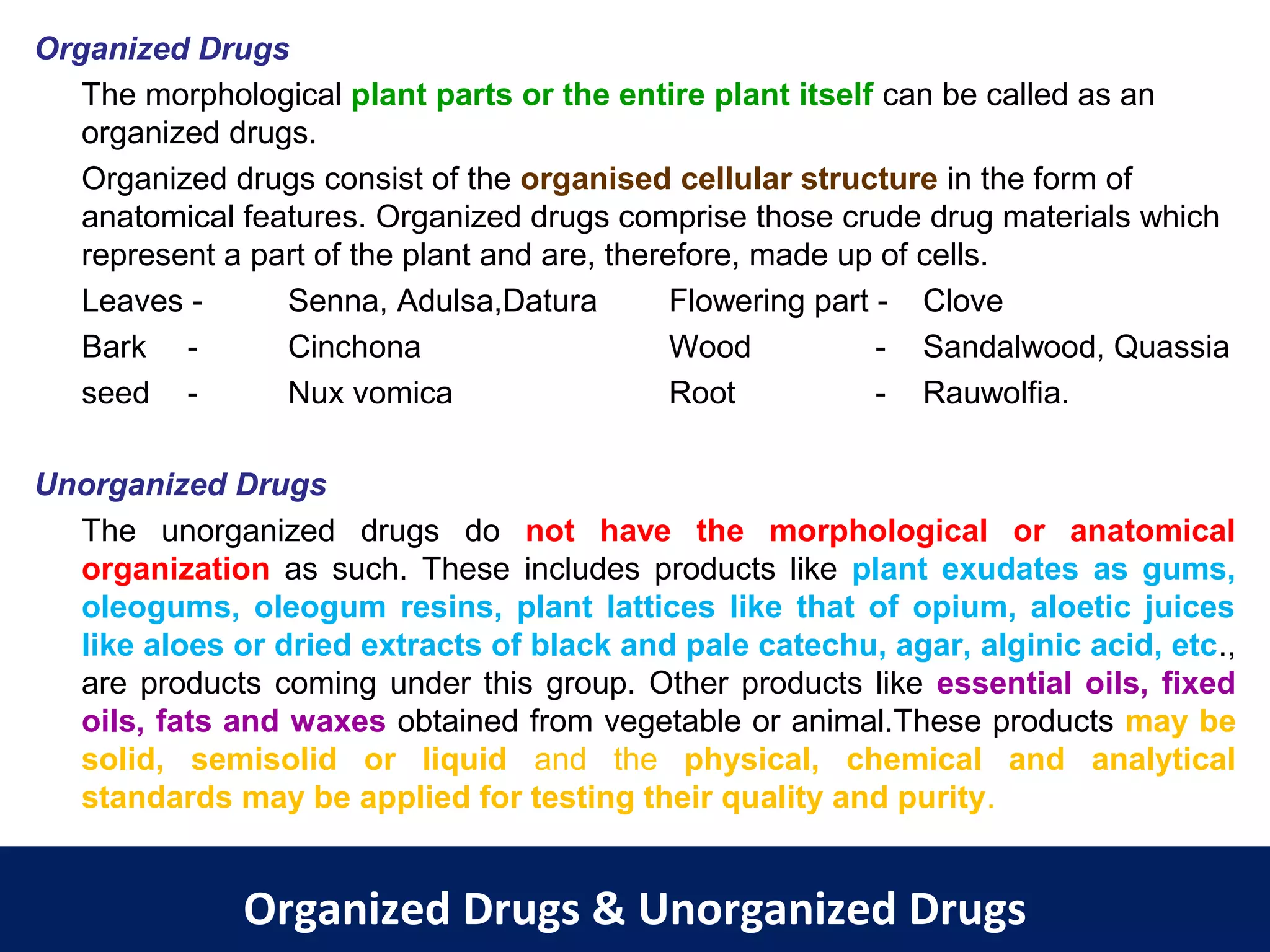 Introduction to Pharmacognosy | PPT
