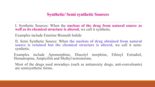 Introduction to pharmacognosy | PPTX