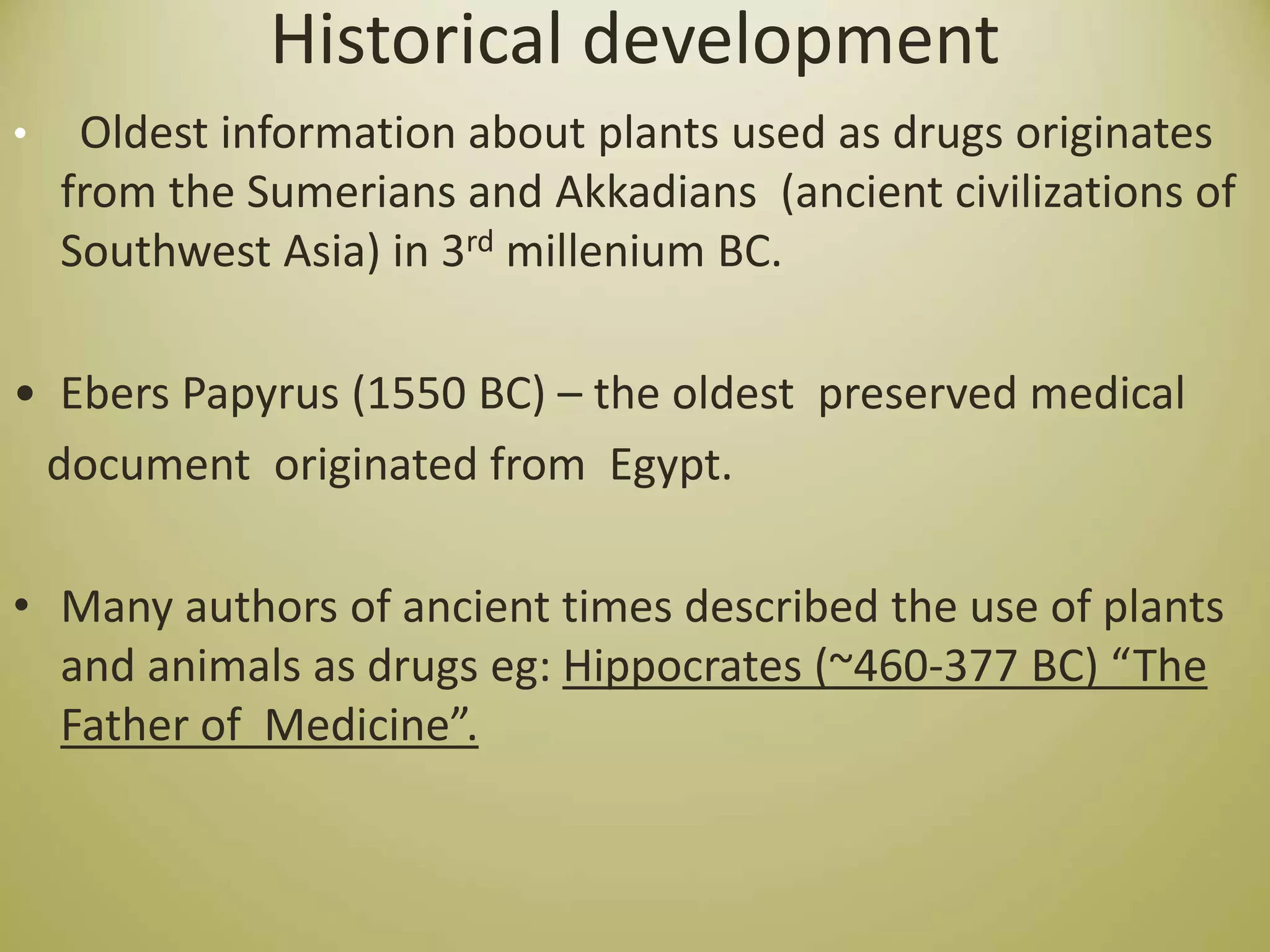 INTRODUCTION TO PHARMACOGNOSY.ppt