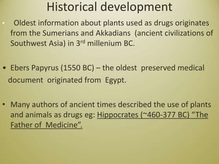 INTRODUCTION TO PHARMACOGNOSY.ppt