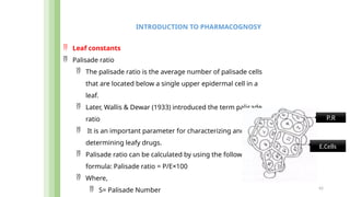 Introduction to Pharmacognosy: History, Sources, and Classification of ...