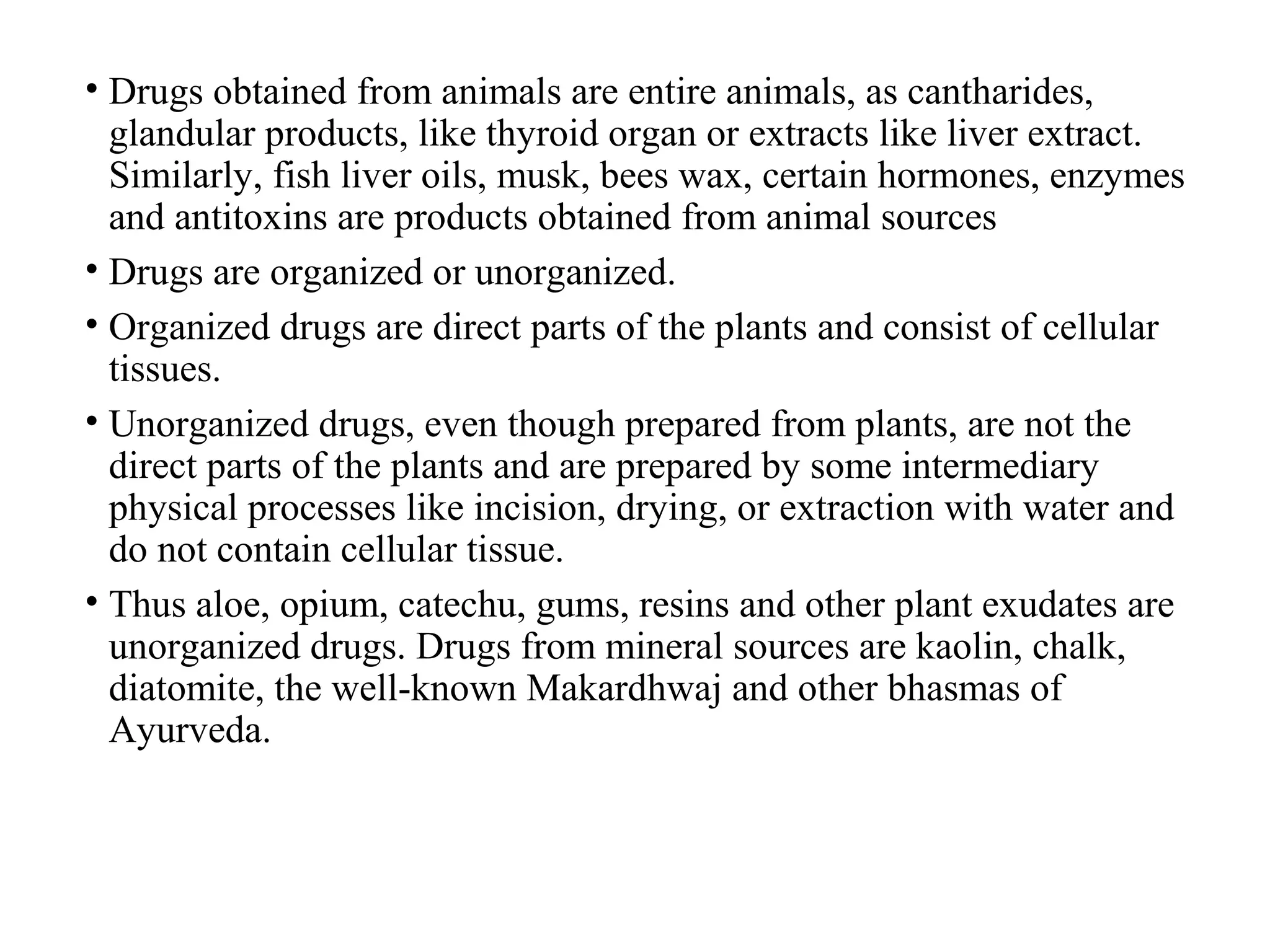 Introduction to pharmacognosy,classification of drugs,quality control ...