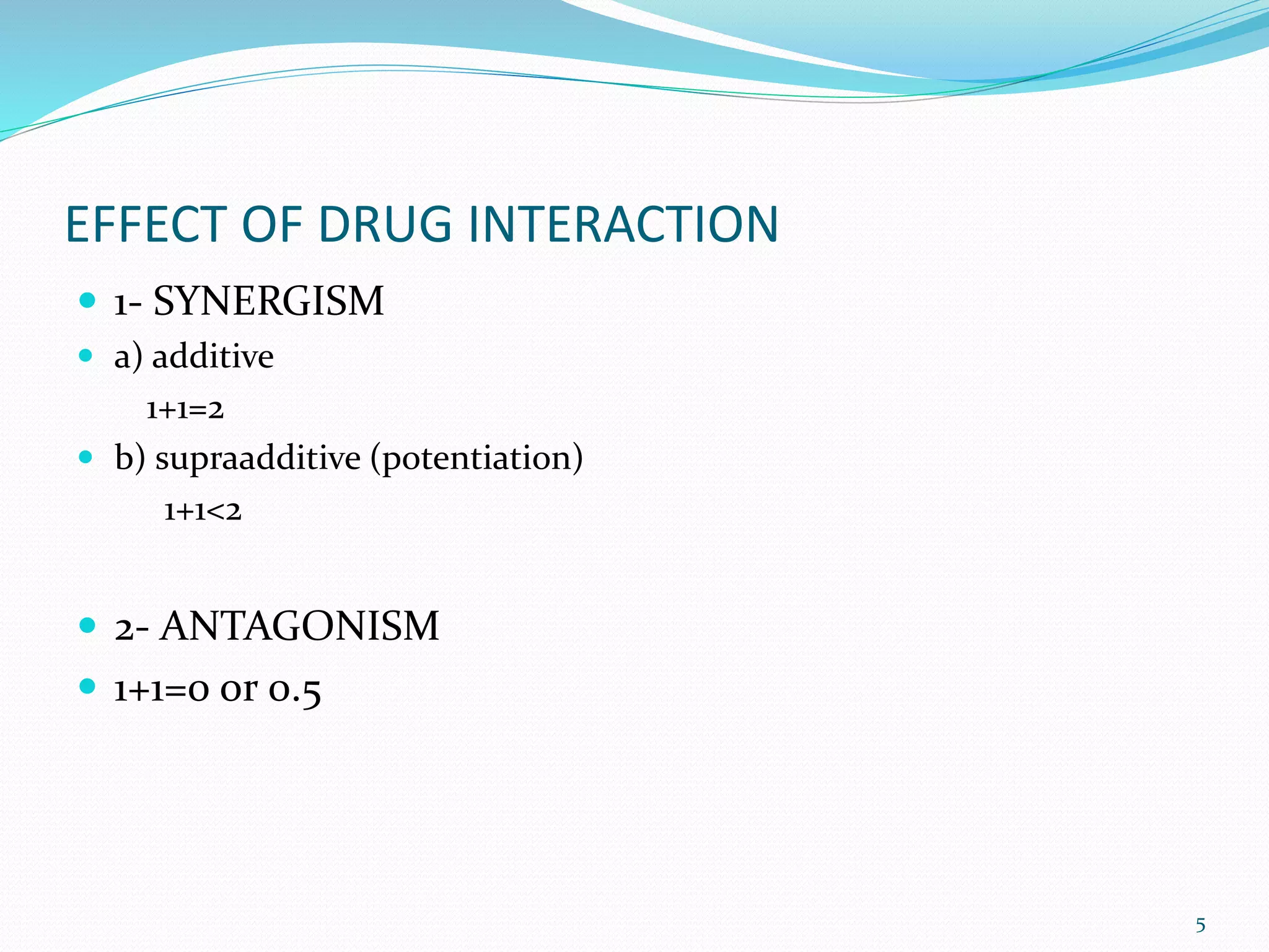 Introduction to pharmacokinetics and pharmacodynamics drug interaction | PPTX