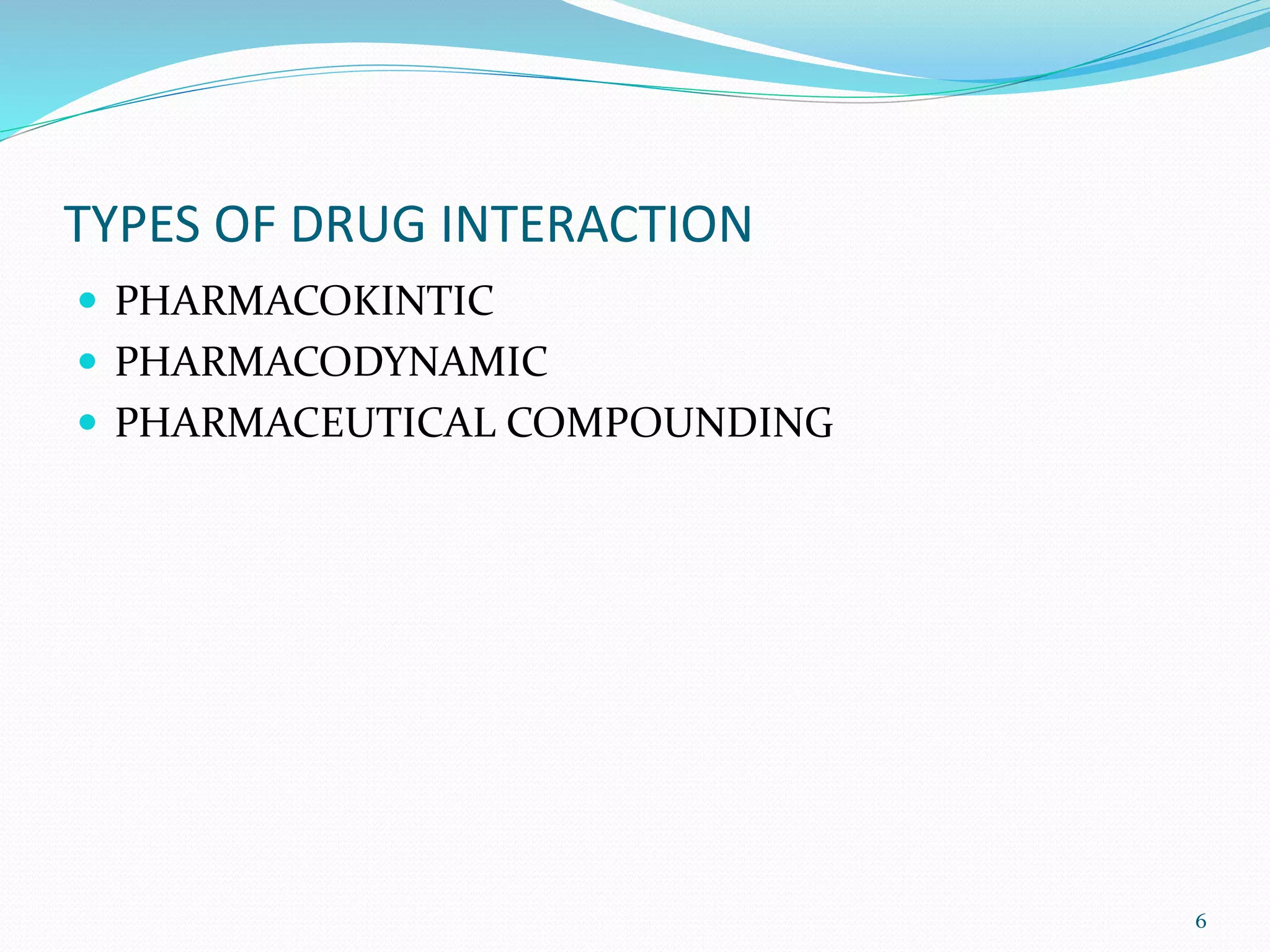 Introduction to pharmacokinetics and pharmacodynamics drug interaction | PPTX
