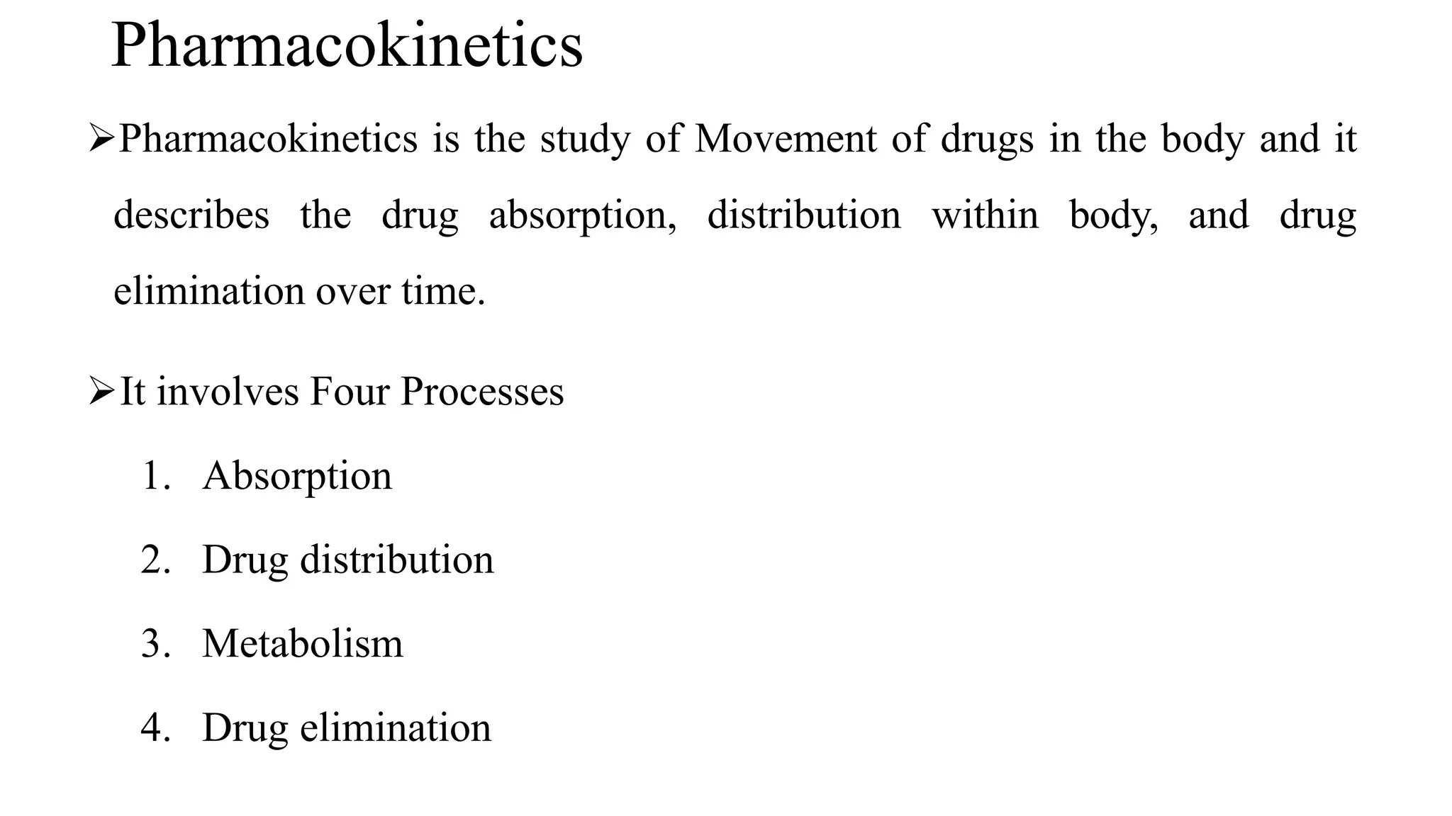 introduction to pharmacokinetic and pharmacodynamic principles | PPTX | Endocrine and Metabolic ...