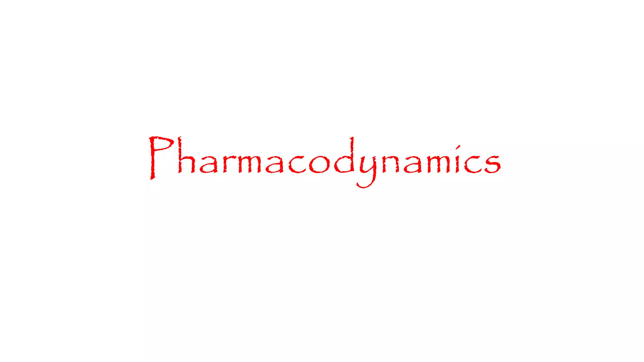 Introduction to pharmacokinetics and pharmacodynamics principles | PPTX