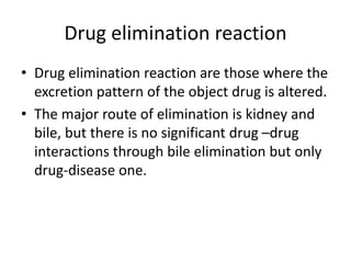 Introduction to pharmacokinetics & pharmacodynamics, drug interactions ...
