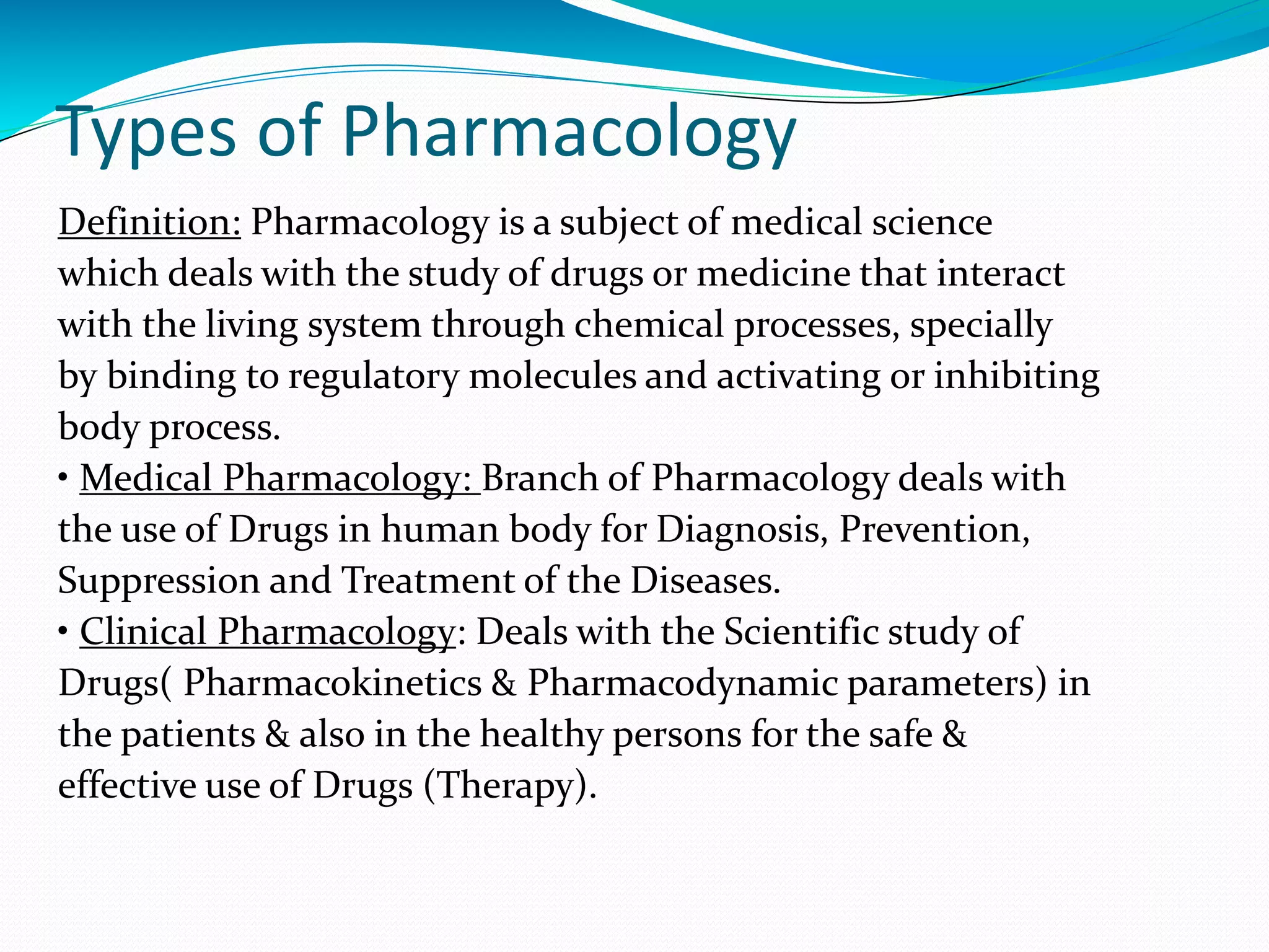 Introduction to pharmacology in eye care | PDF
