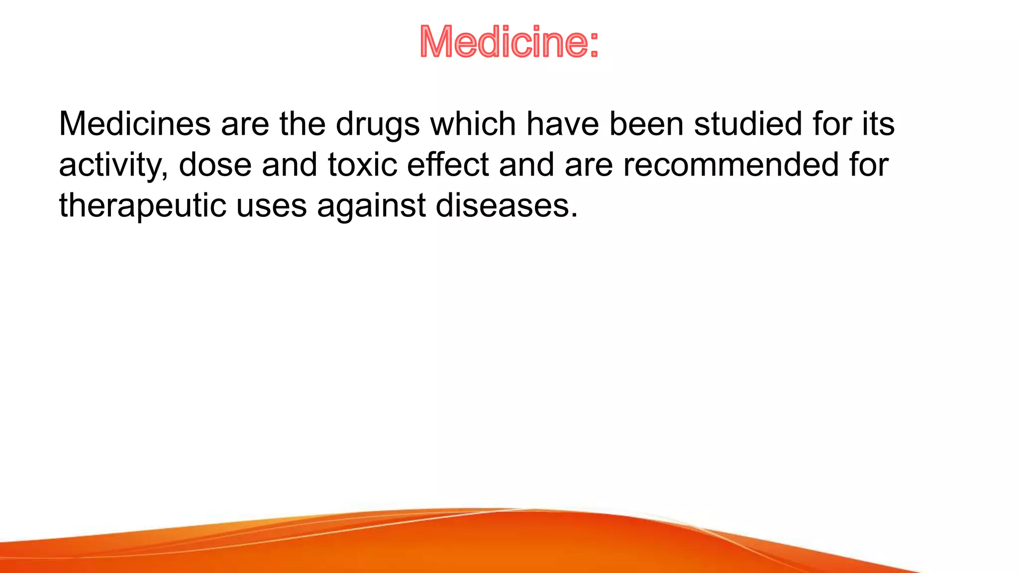 Introduction to Pharmacology and it's all branches | PPTX