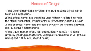 Introduction to Pharmacology and it's all branches | PPTX