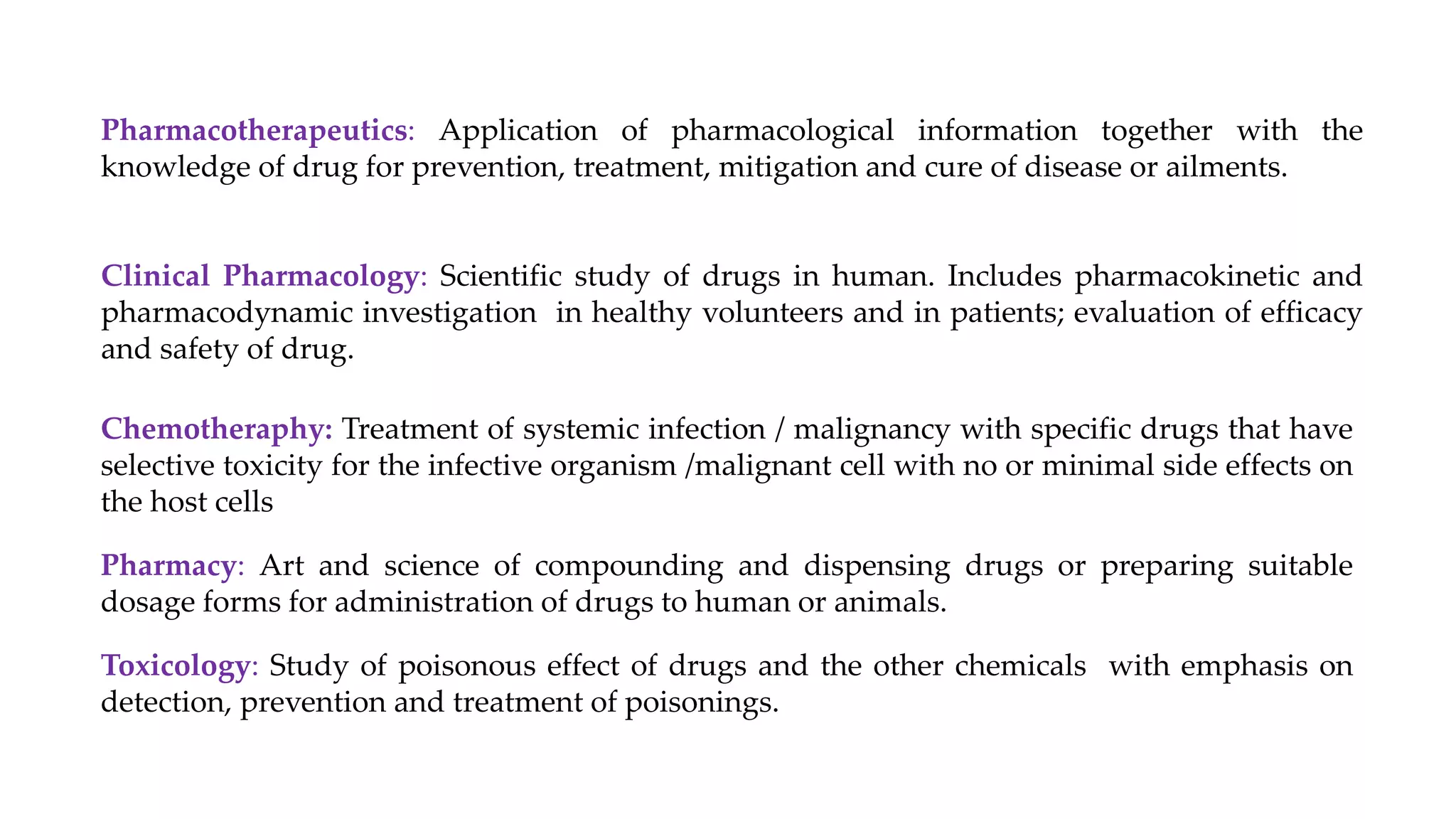 Introduction to pharmacology | PPTX