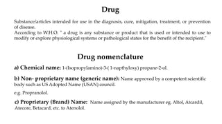 Introduction to pharmacology | PPTX