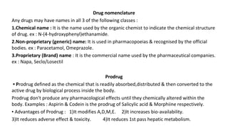 Introduction to pharmacology | PPT
